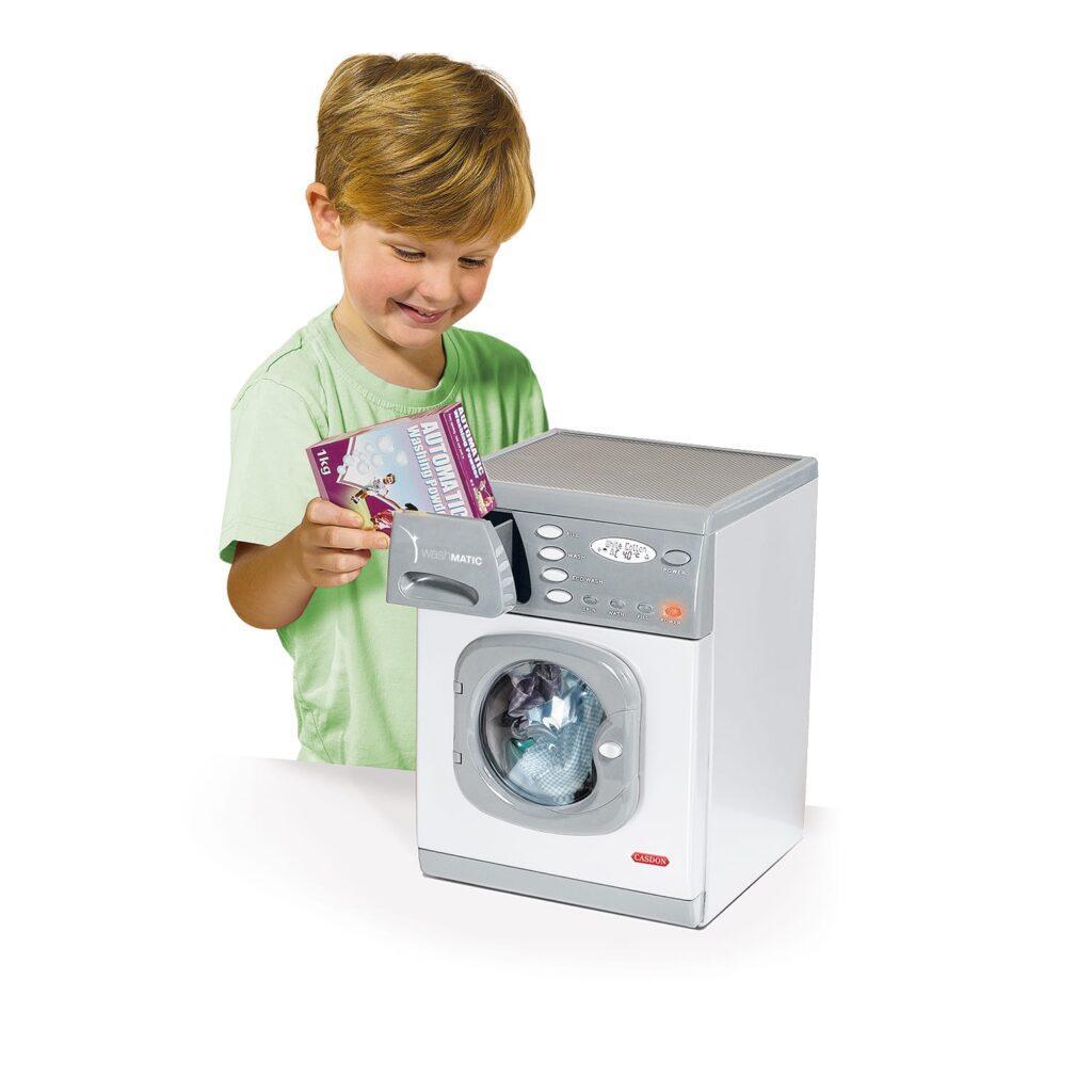 Electronic washing machine toy with light & sounds!