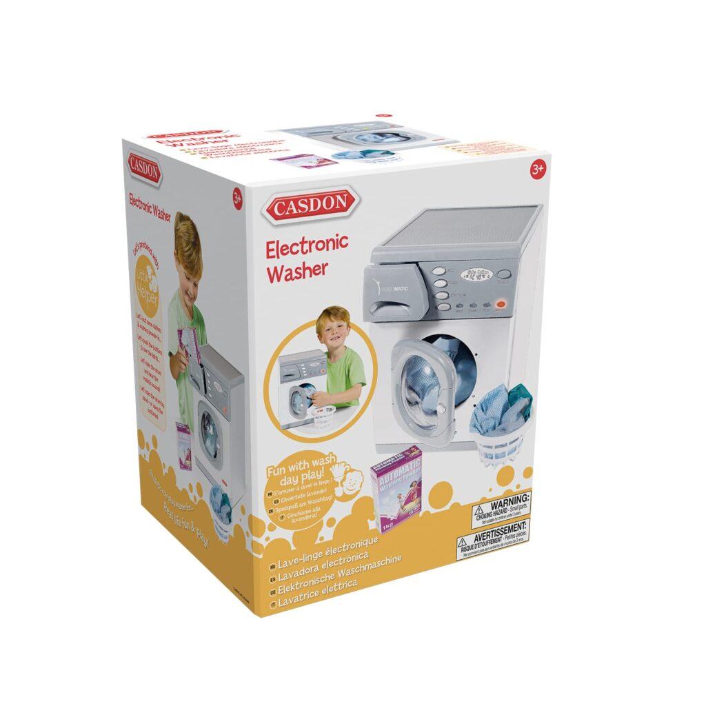 Electronic washing machine toy with light & sounds!