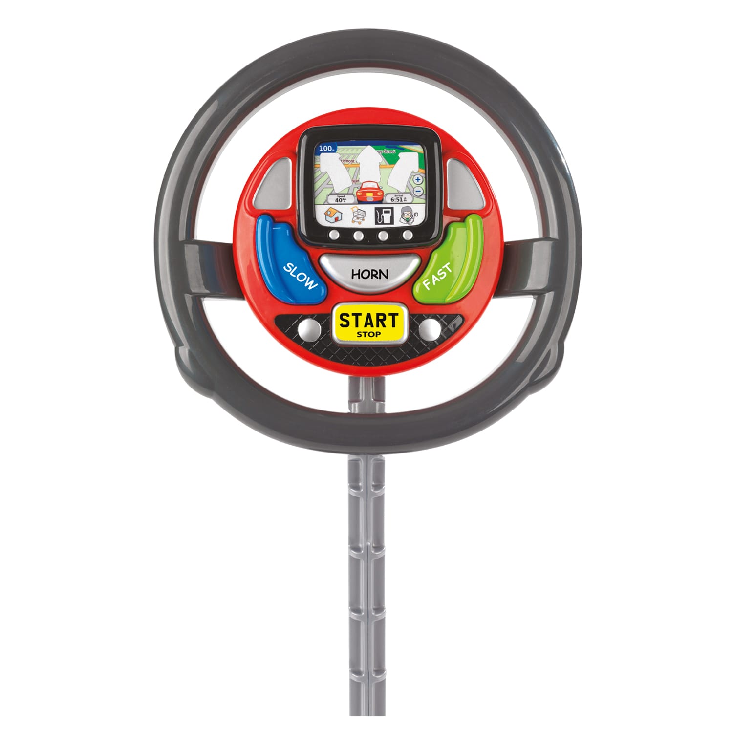 Brilliant toy Sat Nav Steering Wheel for Little Drivers