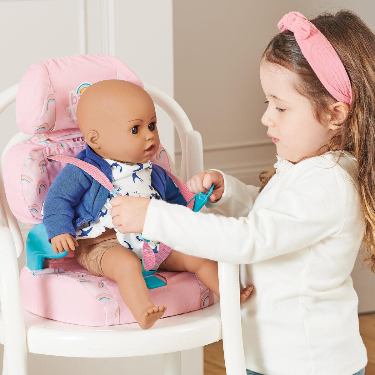 baby huggles booster seat (pink) - Casdon